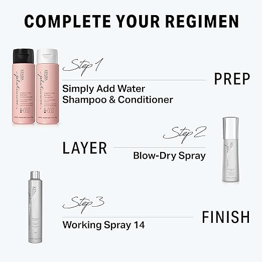 Kenra Platinum Simply Add Water Conditioner | Airy Volume Powder Conditioner | 2oz