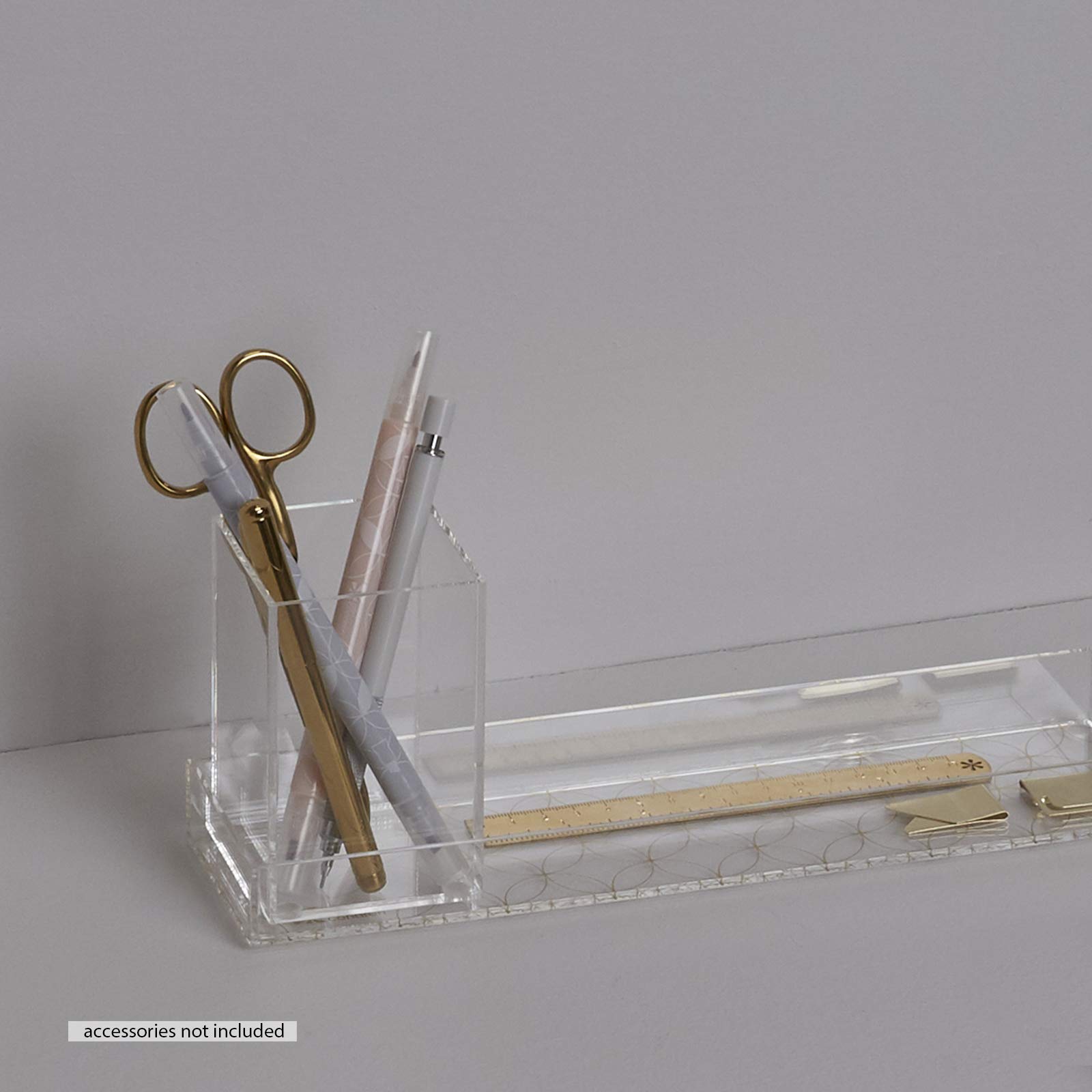 Erin Condren Designer Desk Accessories - Designer Mechanical Pencil - Gray, 0.7mm, Perfect for Providing a Luxurious Writing Experience. Compatible with Any .7mm Lead