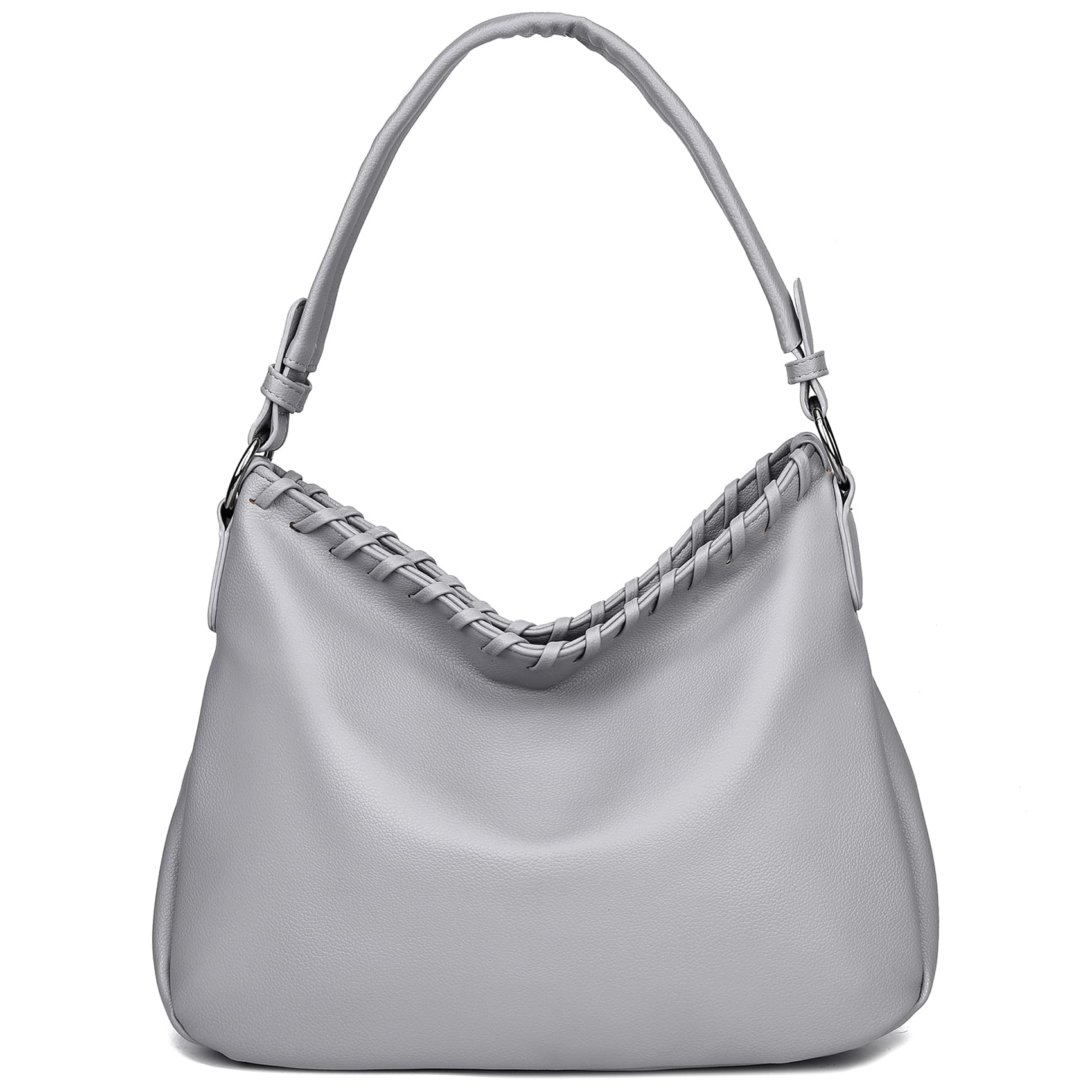 Hobo Bags for Women Soft Leather Tote Bag Simple Handbags and Purses Medium Size Shoulder Bag