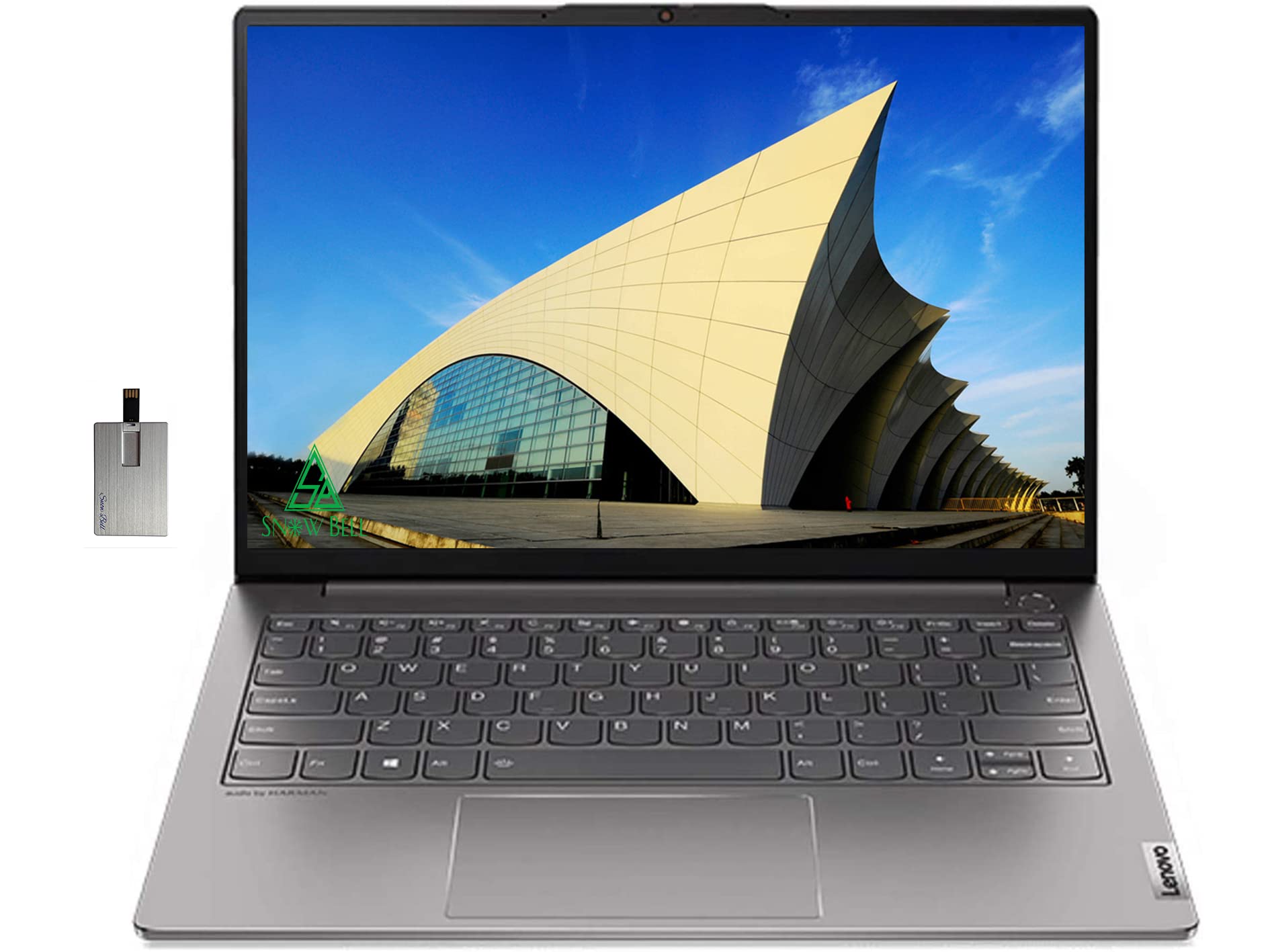 Lenovo 2022 ThinkBook 13S 13.3" WQXGA (2560x1600) Business Laptop, Intel Evo Core i7-1165G7, 16GB RAM, 1TB PCIe SSD, Intel Iris Xe Graphics, Backlit Keyboard, Windows 10 Pro, Gray, 32GB USB Card