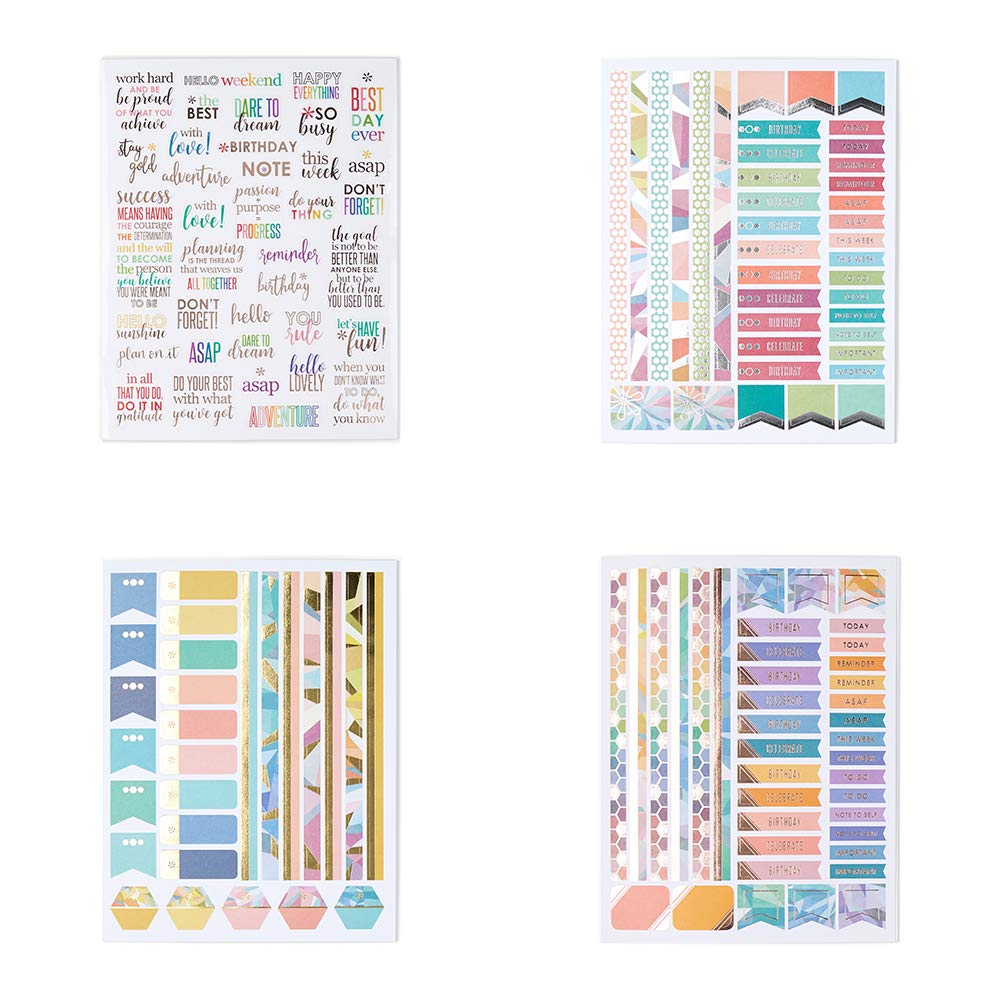 Erin Condren Designer Sticker Book Classic Sticker Book Edition 5 (466 Stickers). Decorative and Cute Stickers for Customizing Planners, Notebooks, and More