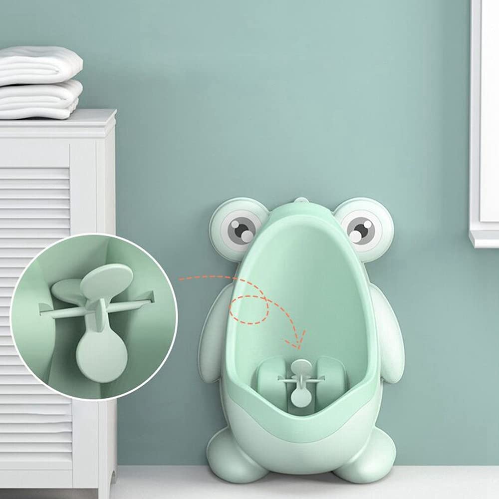 Misaso Baby Boy Urinal Infant Toddler Wall-Mounted Potty Stand Vertical Pee -Blue