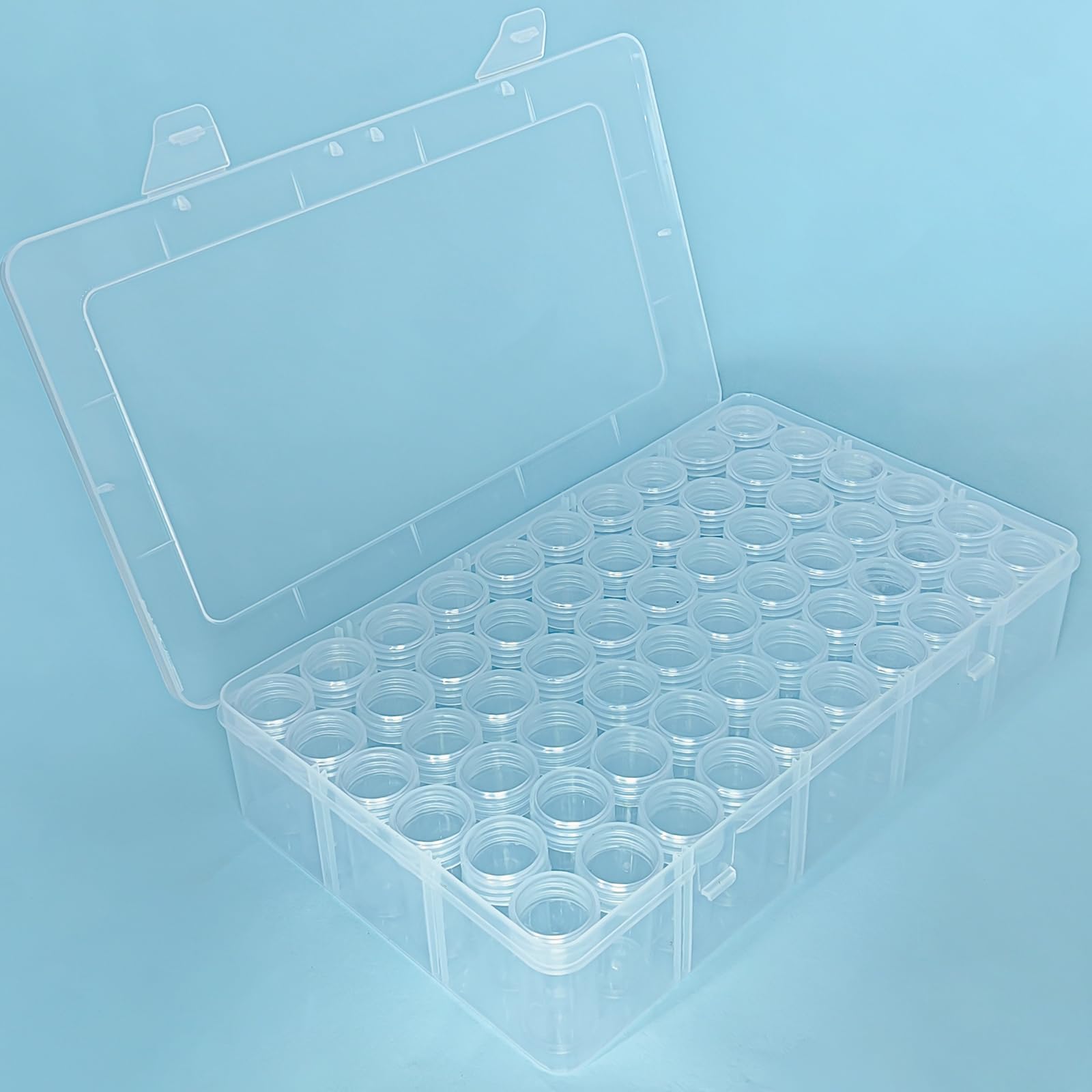 HMMHYY Small Storage Containers, 60 Seed Storage Organizers, Diamond Art Storage Containers Accessories Boxes With Stickers, Seed Storage Containers For Flower Plants Garden