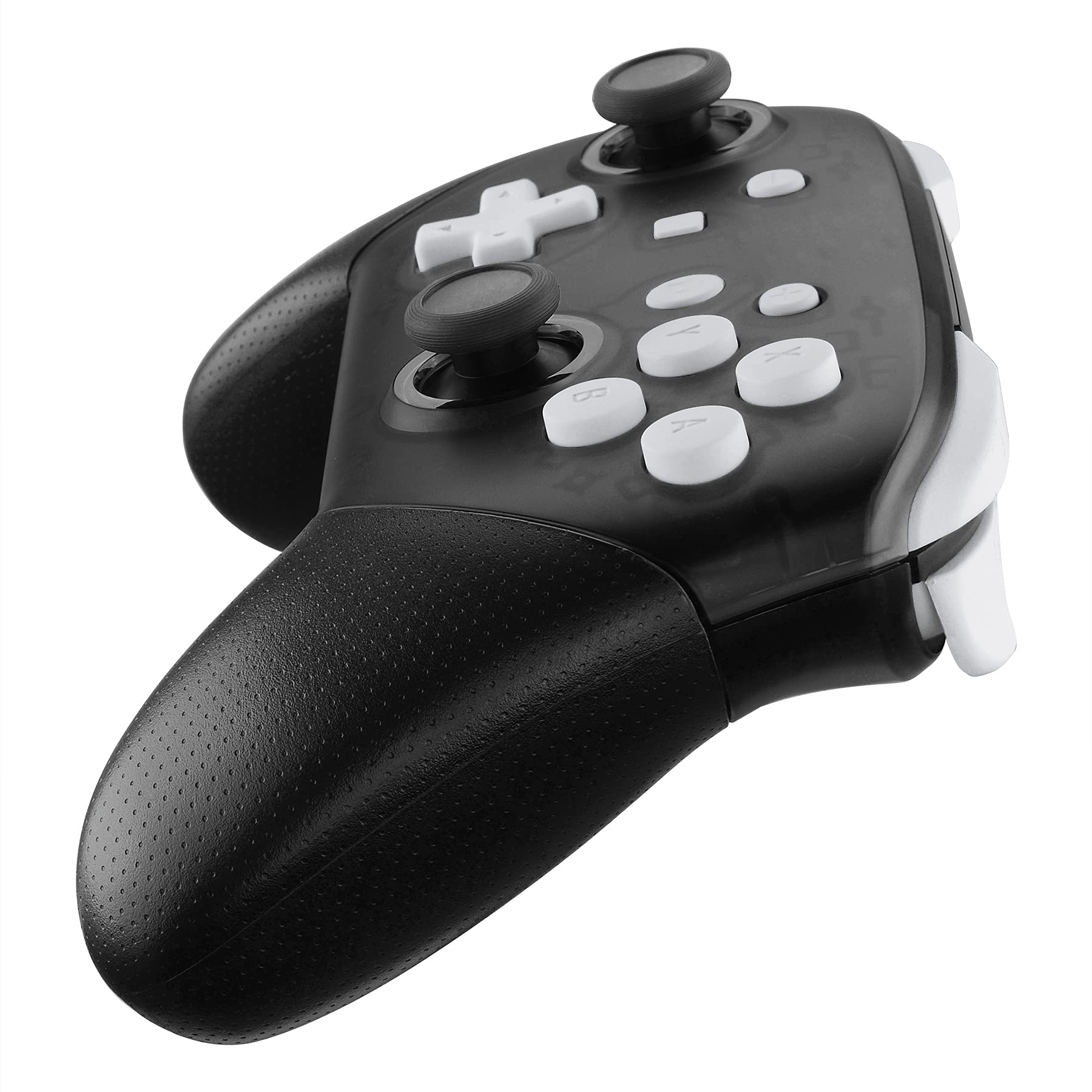 eXtremeRate White Repair ABXY D-pad ZR ZL L R Keys for Nintendo Switch Pro Controller, DIY Replacement Full Set Buttons with Tools for Nintendo Switch Pro - Controller NOT Included