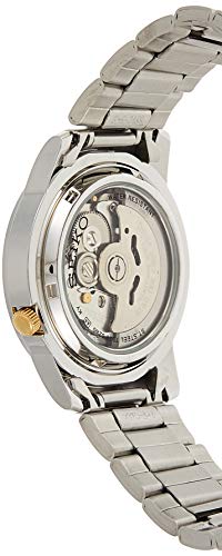 SEIKO Men's SNKK13 5 Stainless Steel Goldtone Dial Watch