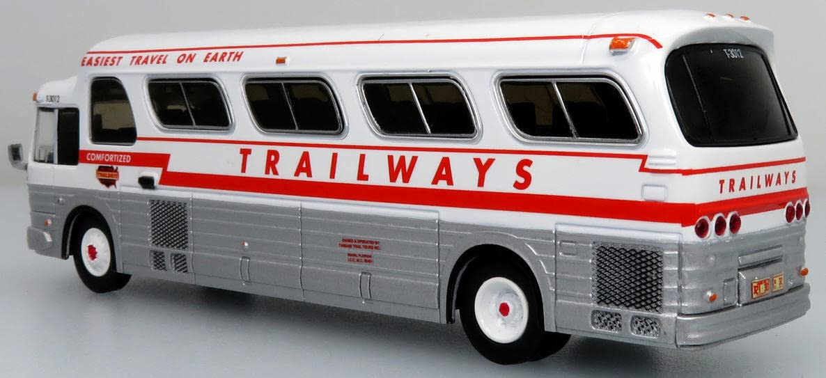GM PD4107-Buffalo Coach Trailways 1:87-HO Scale Iconic Replicas New in The Box