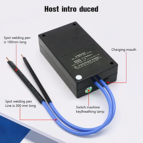 Havcybin Welding Machine Pen DIY Portable Battery Storage Spot Welder Set 12V PCB Circuit Board Welding Current for 18650/26650 (KKK004 K8C)