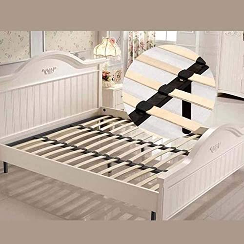 SmaUnicorn 20pcs 53.5-54.5mm Replacement Bed Slat Holders Kits Plastic Centre Caps or End Caps for Holding Securing Wooden Slats Bed Base(10pcs Centre Caps+10pcs End Caps)¡