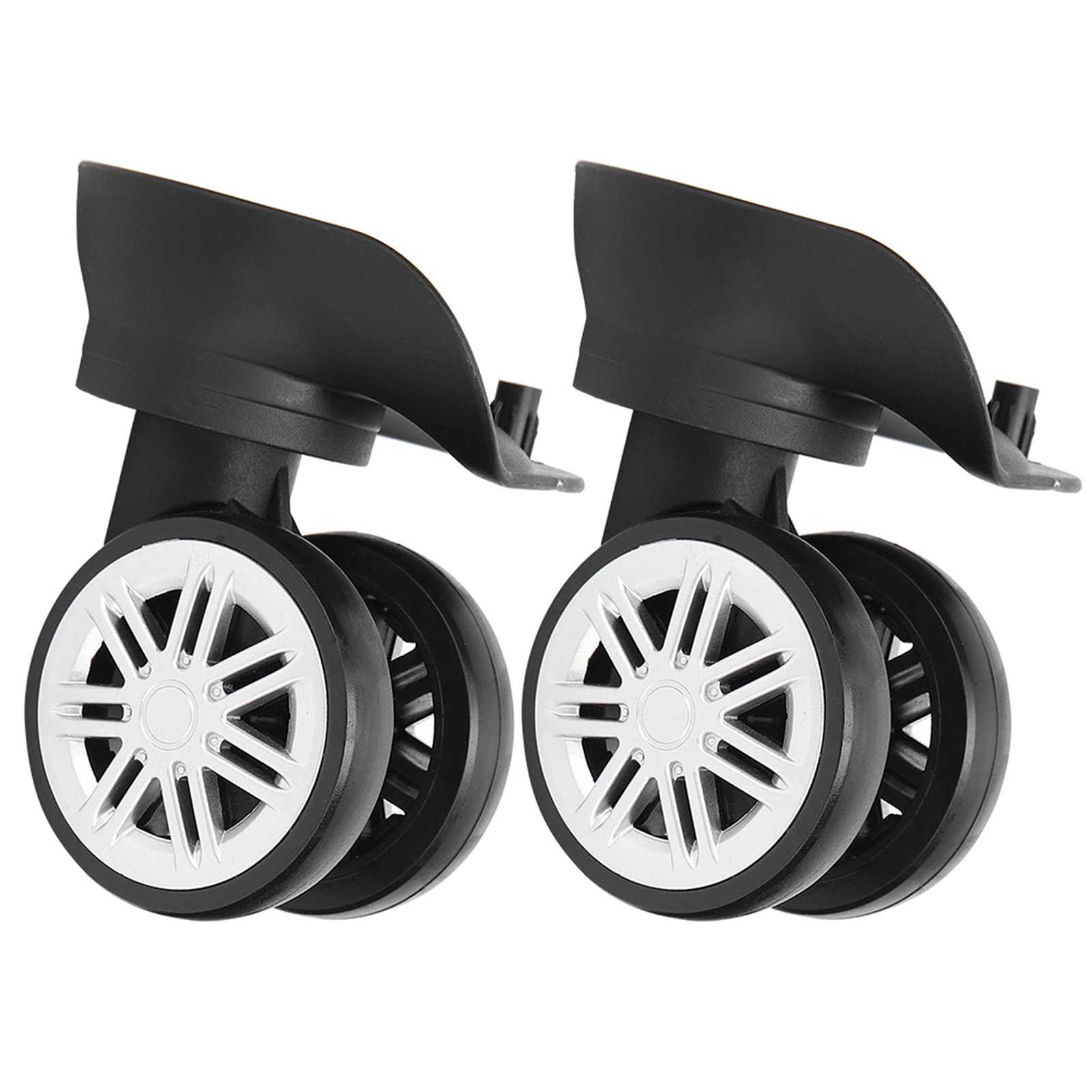 Drawbar Box Wheel,Mute Double Row Large Suitcase Wheel Wear Resistant Luggage Replacement Accessory
