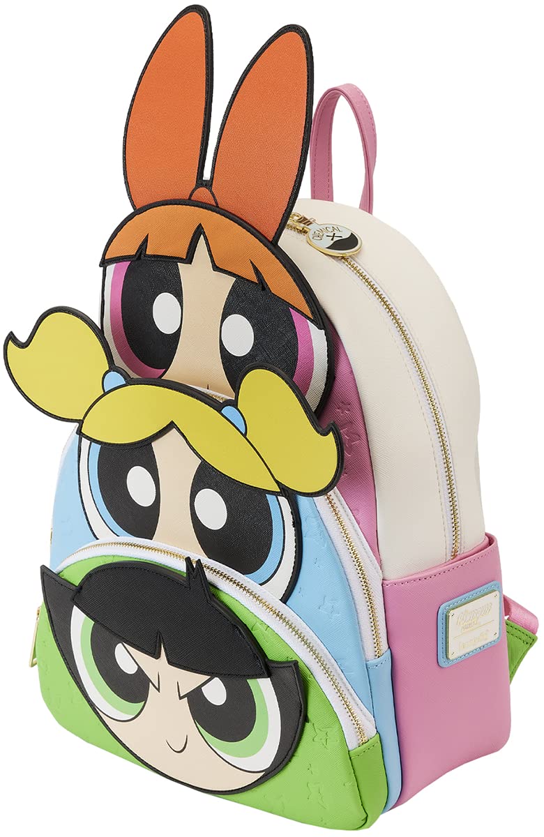 Powerpuff Girls Triple Pocket Mini Backpack
