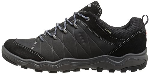 ECCO Men's Ulterra Gore-Tex Backpacking Boot, Black/Black, 10-10.5