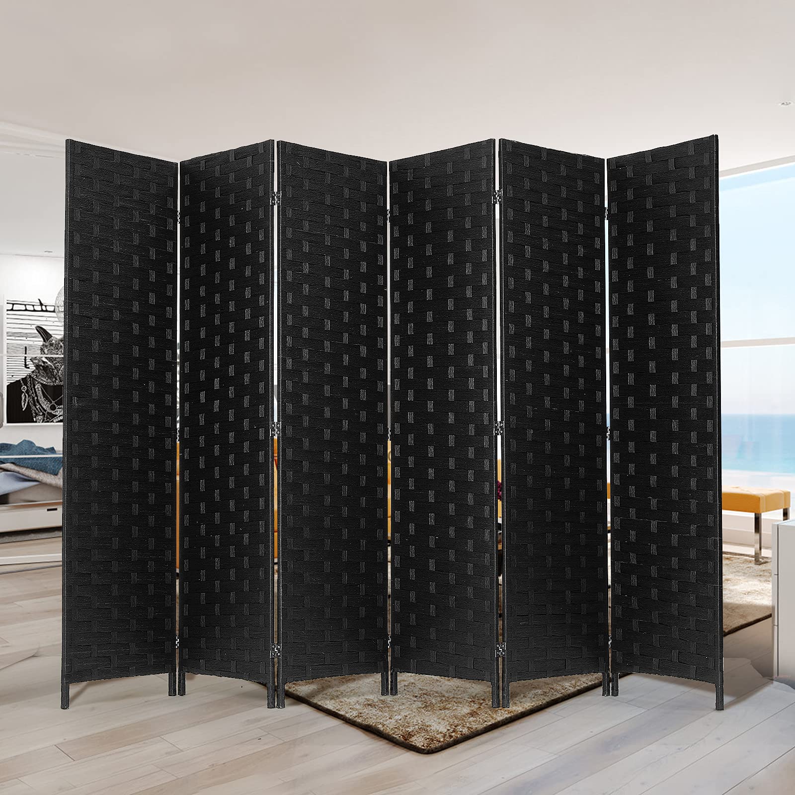 Esright 6 Panels Room Divider