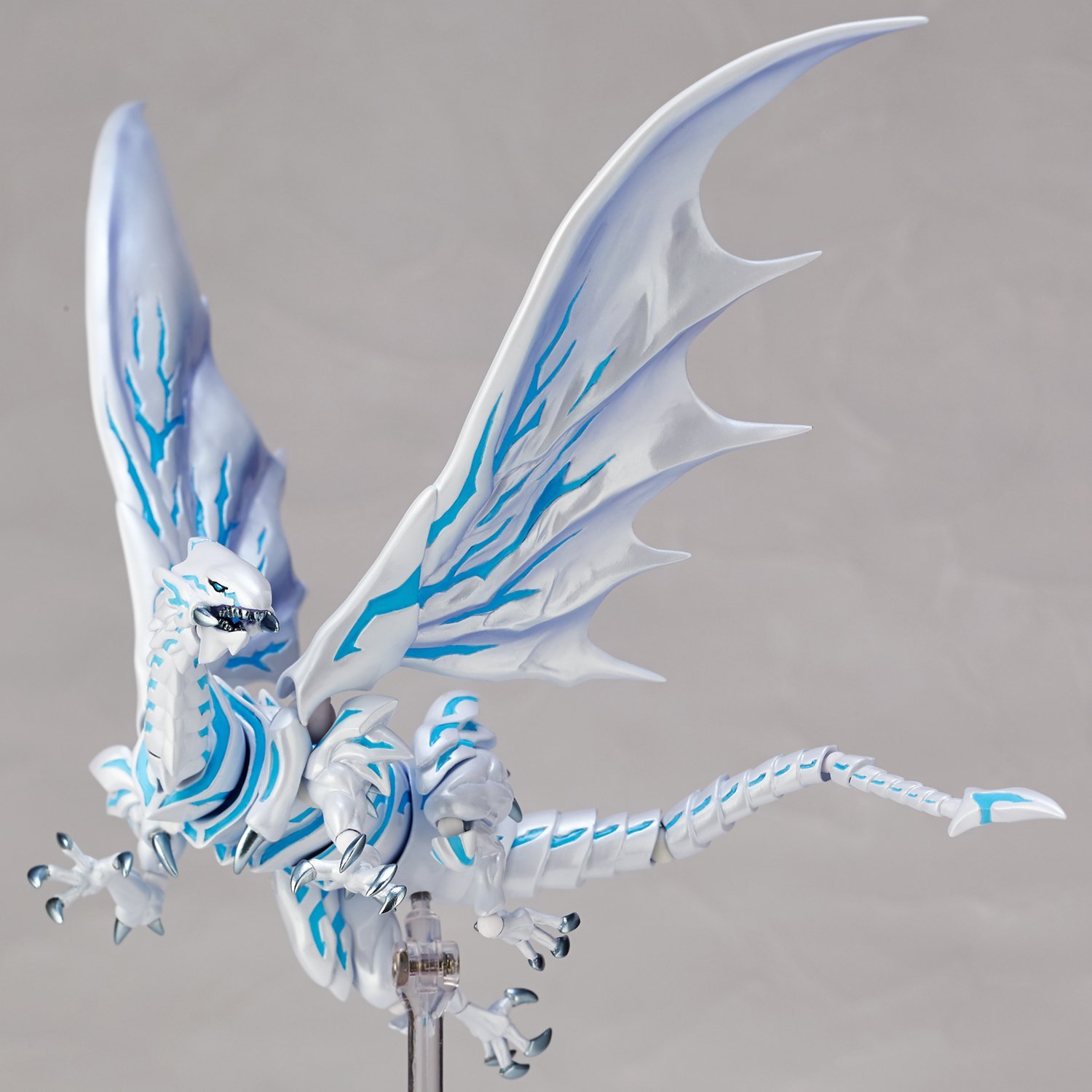 Vulcanlog 013 play ☆ Academy ☆ King revolving blue eyes-alternative-White-Dragon: blue eyes Asia White Dragon non scale pre-painted PVC & ABS-painted action figure