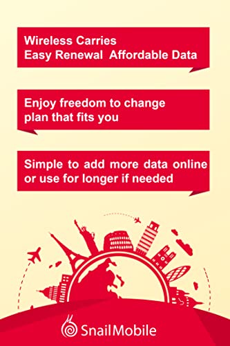 SnailMobile Taiwan SIM Card 8-Day Unlimited Data Usage for China Travel,Data Roaming(3-in-1 SIM Card)