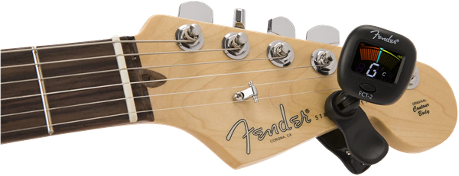 Fender Stratocaster HT, White Pickguard - Transparent Blue Bundle with Frontman 10G Amplifier, Instrument Cable, Gig Bag, Strap, Picks, and Austin Bazaar Instructional DVD