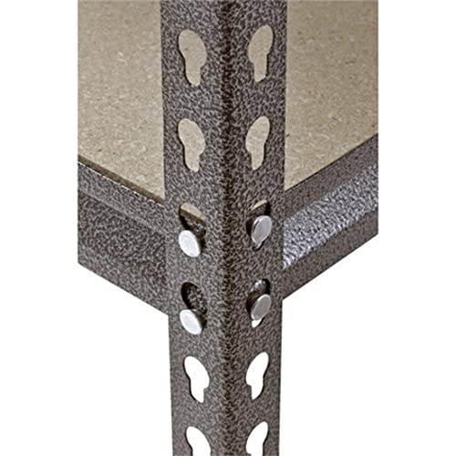 Super Large Bearing Capacity and Space Heavy Duty 5-Tier Steel Freestanding Shelving Storage Racks for Home Warehouse Storage, Silver, 4000 lbs Capacity