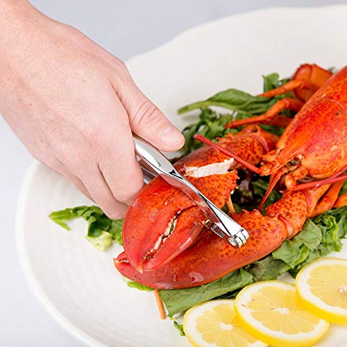 WintMing Lobster Crackers and Picks Seafood Tools Set Stainless Steel Lobster Shellers Crab Leg Crackers Walnut Clip Nut Crackers (NUTCK+PICK)