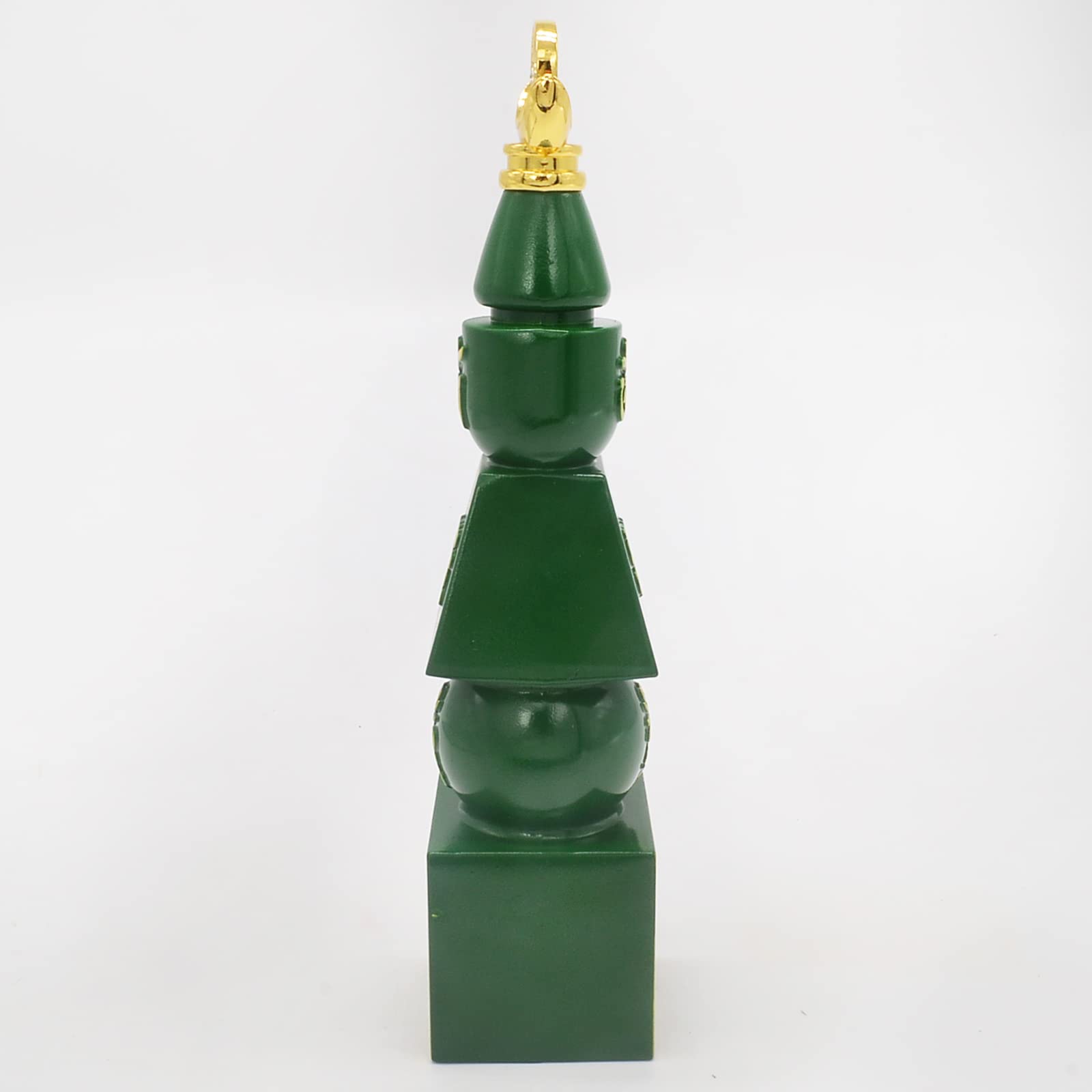 Feng Shui Green Tibetan Tower 5 Element Emerald Pagoda W5372