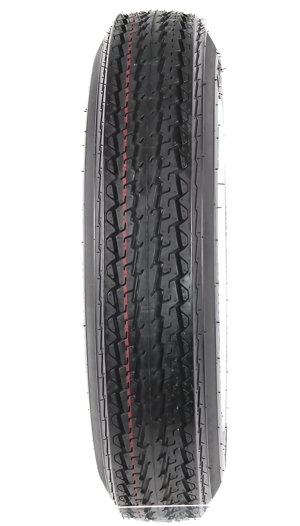 eCustomrim 2-Pack Trailer Tire On Rim 4.80-12 12 in. Load C 4 Lug White Spoke Wheel - 2 Year Warranty w/Free Roadside