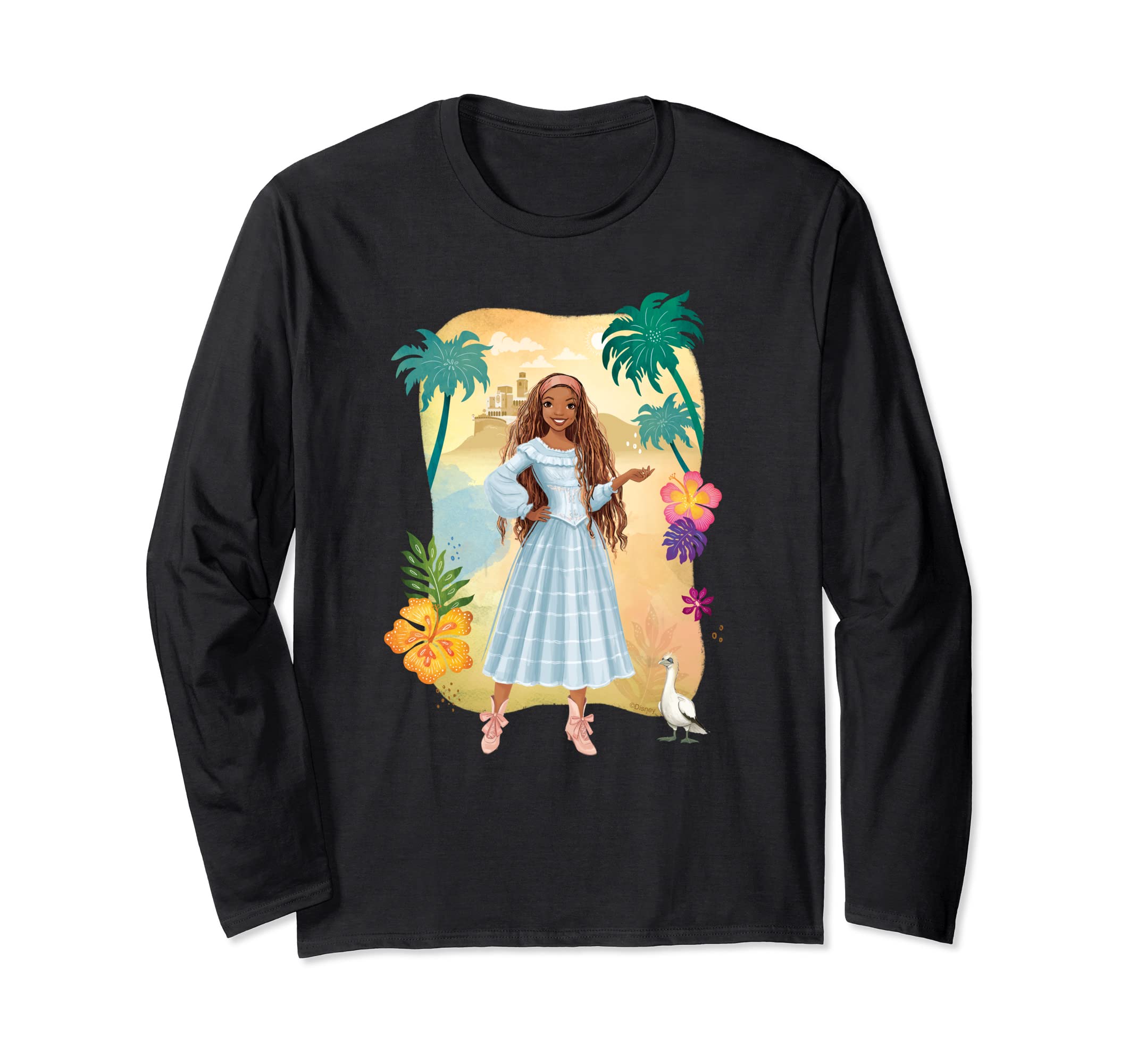Disney The Little Mermaid Ariel & Scuttle Dry Land Long Sleeve T-Shirt