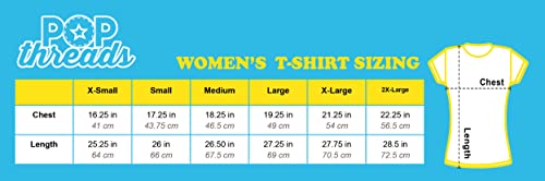 Pop Threads Miraculous Ladybug and Cat Noir Merch Eiffel Tower Tee Shirt for Women Black S