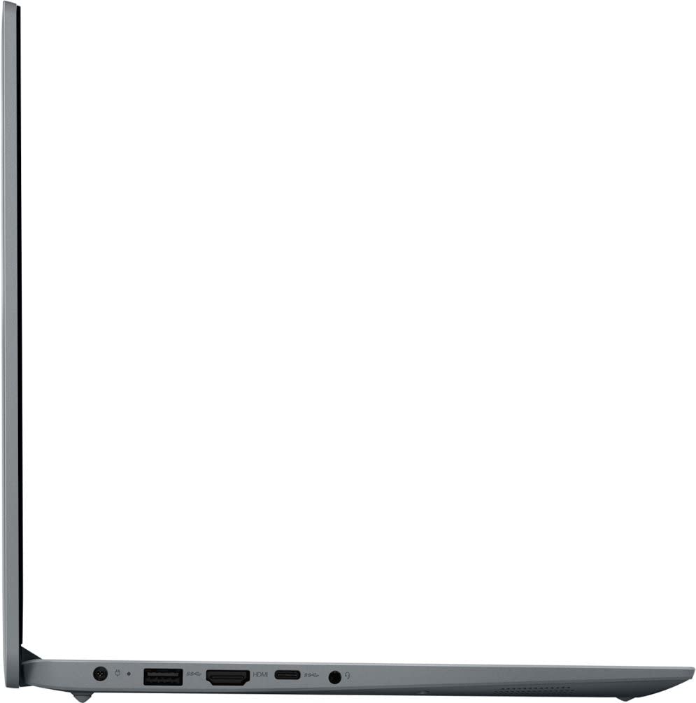 Lenovo Ideapad 1 15.6" HD Anti-Glare Laptop, AMD Athlon Silver 3050U, 4GB RAM, 128GB eMMC, AMD Radeon Graphics, Dolby Audio, WiFi 6, Bluetooth, Webcam, HDMI, USB-A&C, Windows 11 S
