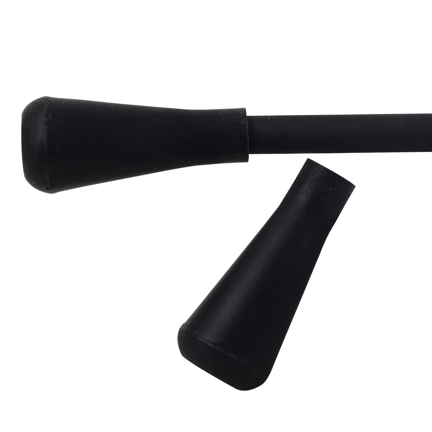 FENJANER Archery Soft Rubber Arrowheads Practice Safety Arrow Tips Hunting Game(Pack of 12) (Black)