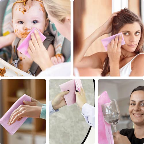KitchLife Reusable Bamboo Paper Towels - 1 Roll = 4 Months Supply, Washable and Recycled Paper Rolls, Zero Waste Sustainable Gifts, Environmentally Friendly, Lemon Yellow