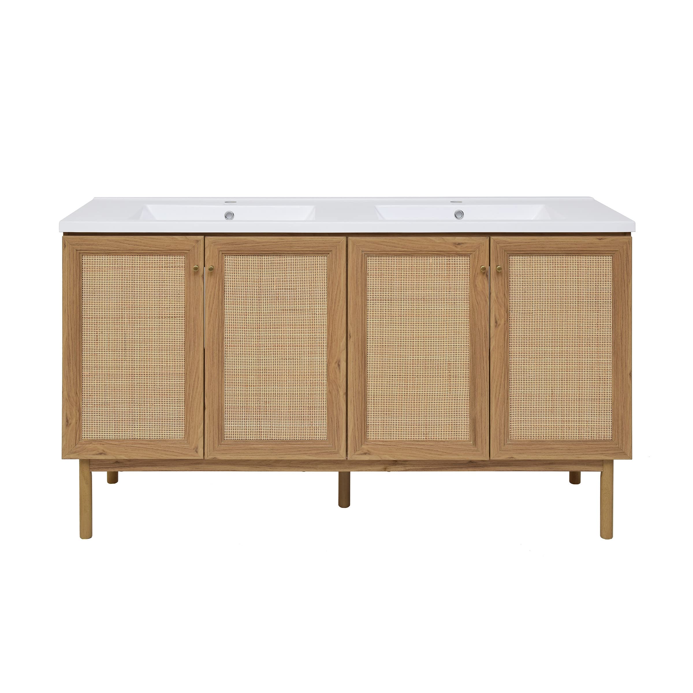 Swiss Madison - well made forever SM-BV666 Classe Bathroom Vanity, 60 Inch, Oak
