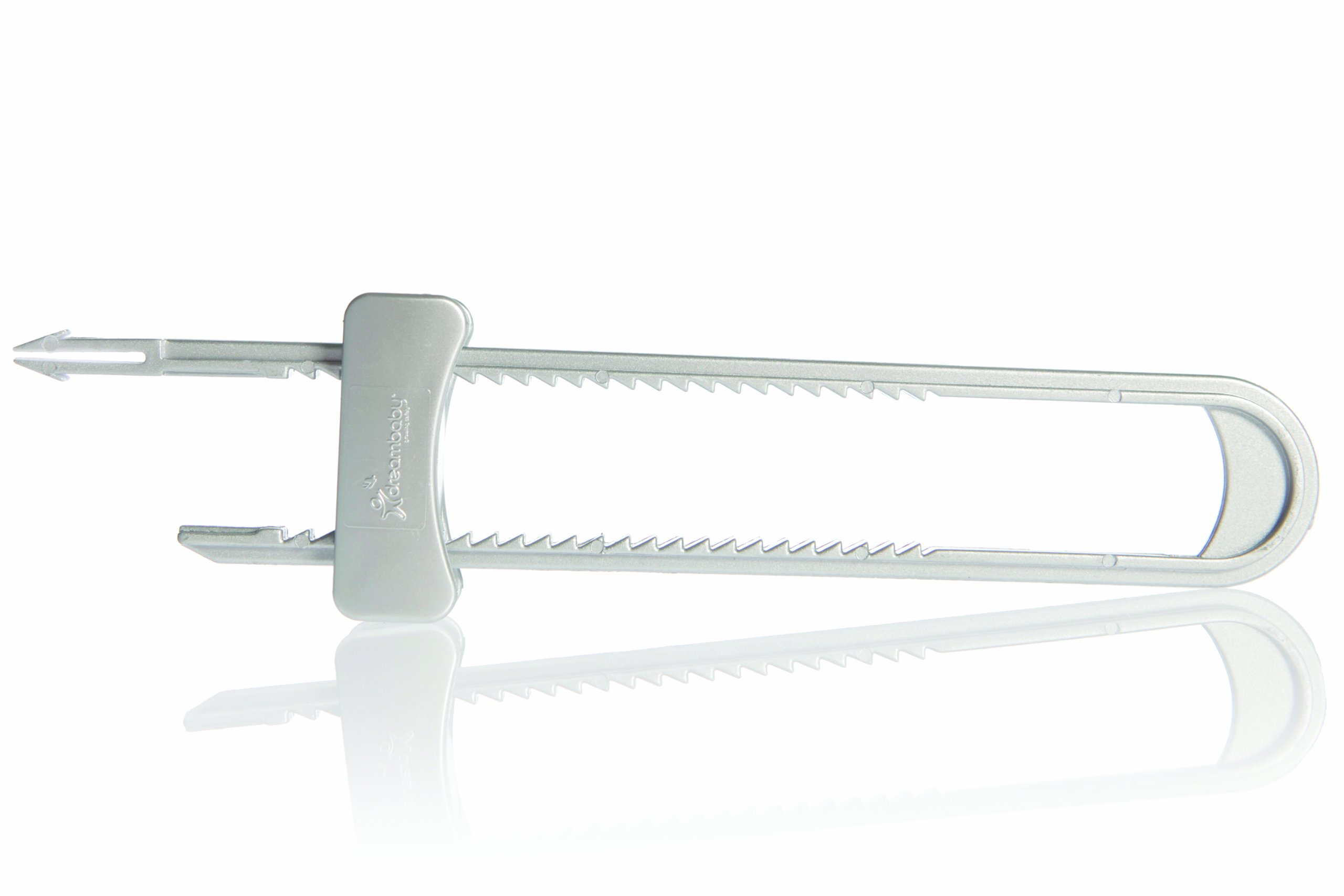 Dreambaby Cabinet Sliding Lock, Silver, 6 Pack
