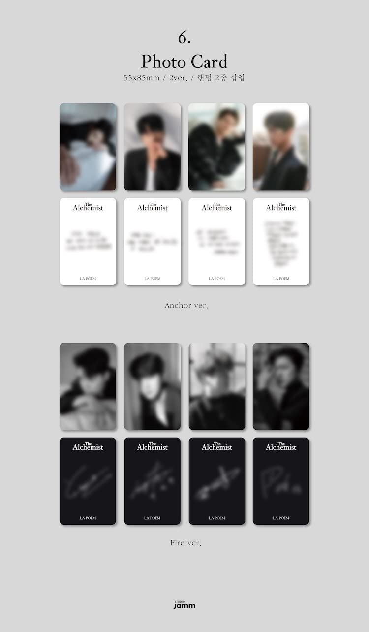 LA Poem - 2nd Mini Album The Alchemist CD (Random ver.)