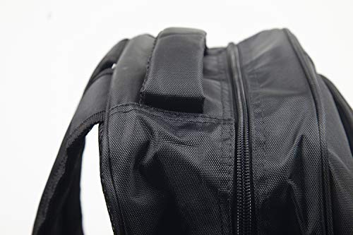 Prime Leader Unisex Durable School Backpack- Tornado with Lightning, Lightweight Oxford Fabric School Bags with Reflective Strip Daypack Laptop Bags