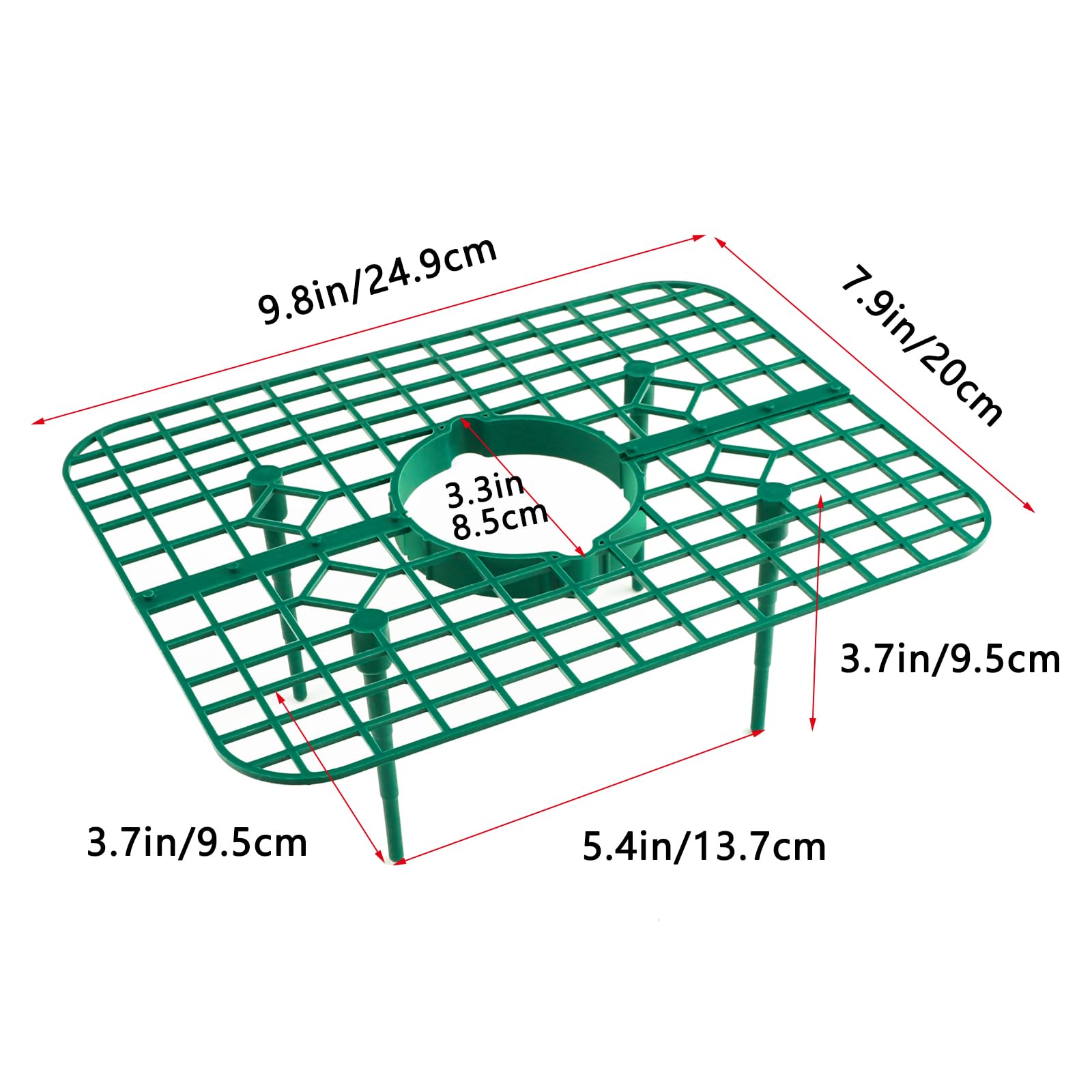 GOONMILL 10 Pack Strawberry Plant Support, Strawberry Planting Stand, Keeping Strawberry Plants Clean, Strawberry Growing Racks, Strawberry Growing Frame