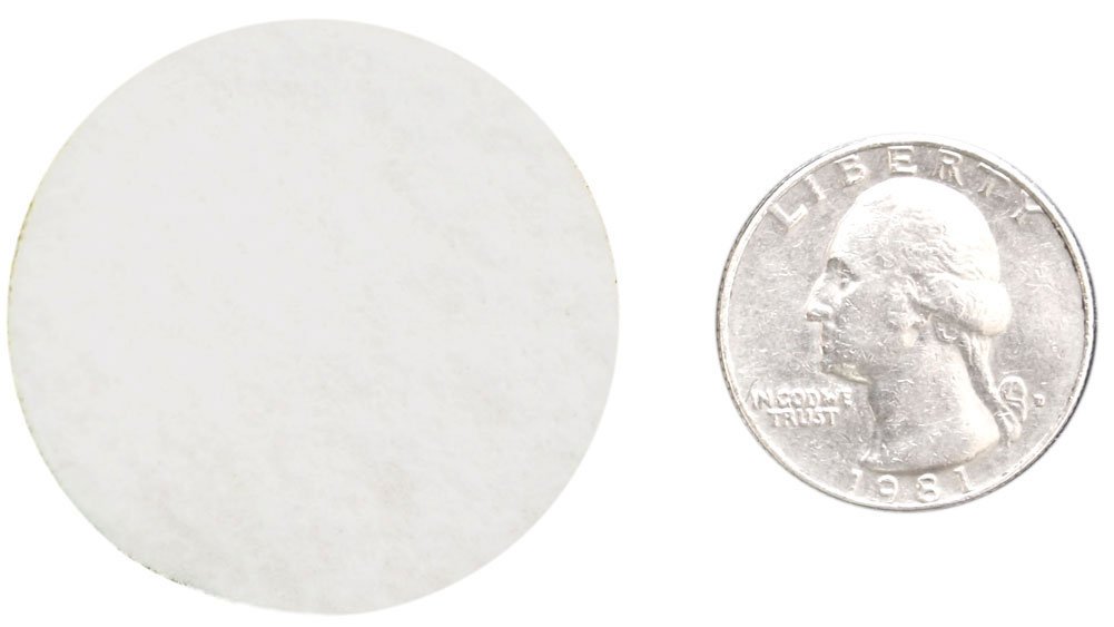 Playfully Ever After 1.5 Inch White 94pc Stiff Felt Circles