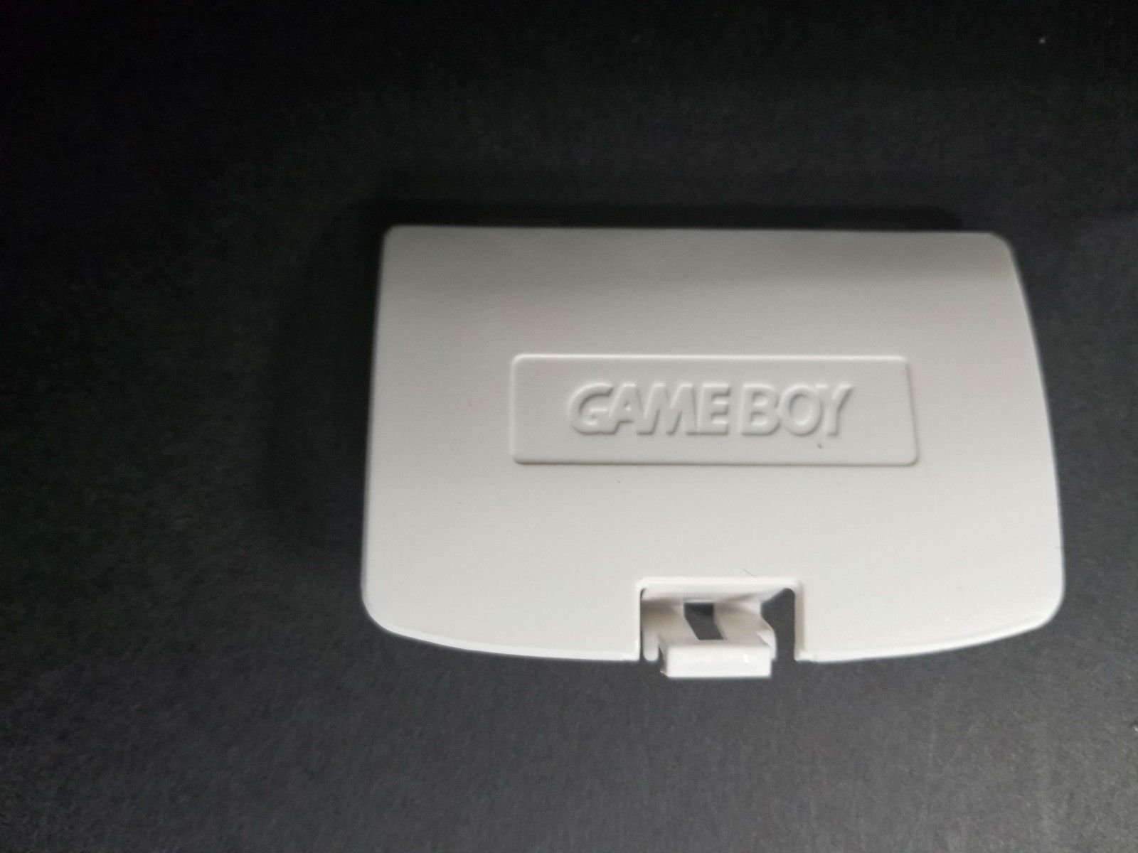 WHITE GAME BOY LOGO COLOR REPLACEMENT BATTERY COVERS LIDS DOOR