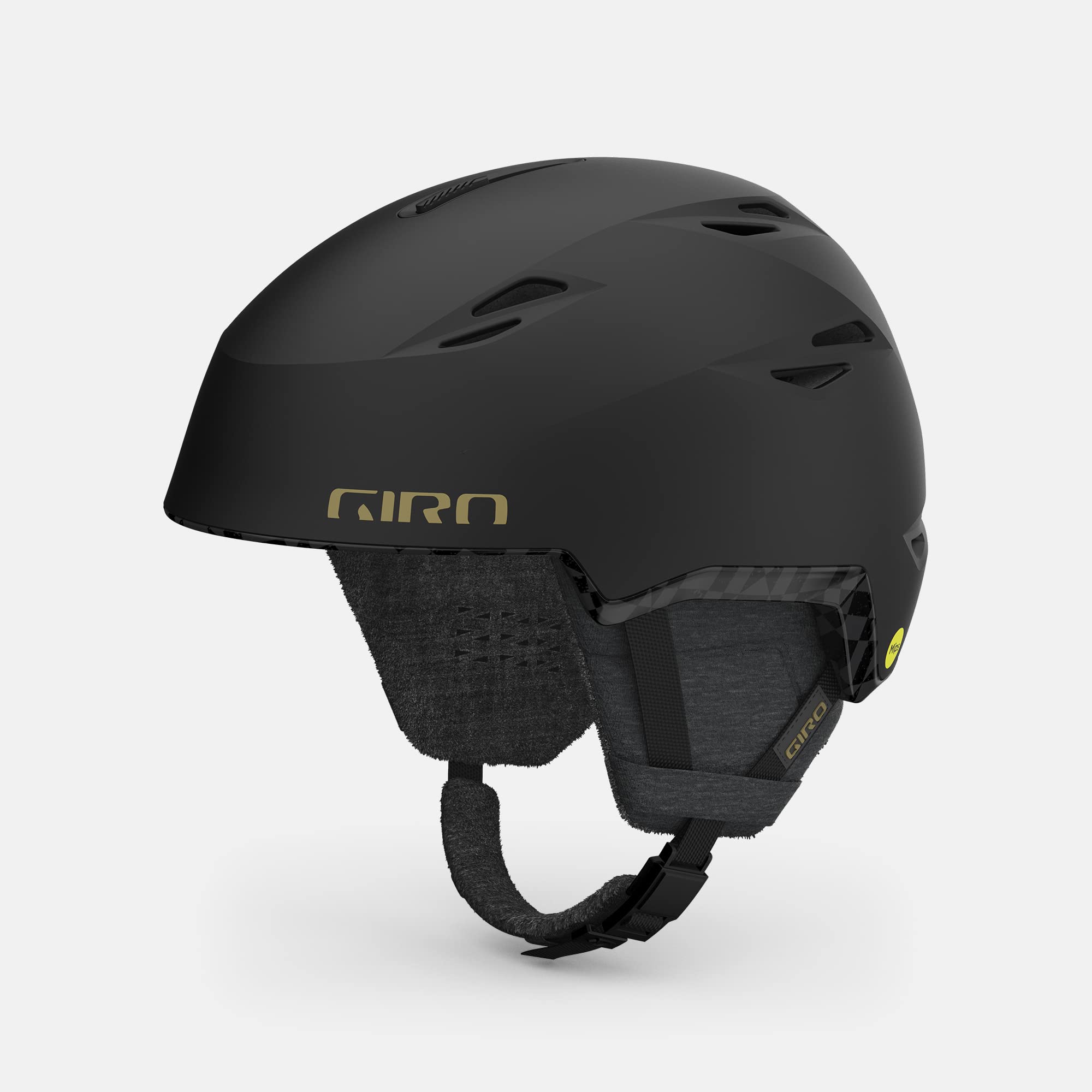 Giro Envi Spherical MIPS Ski Helmet - Snowboard Helmet for Women - Matte Black Limitless - M (55.5-59cm)