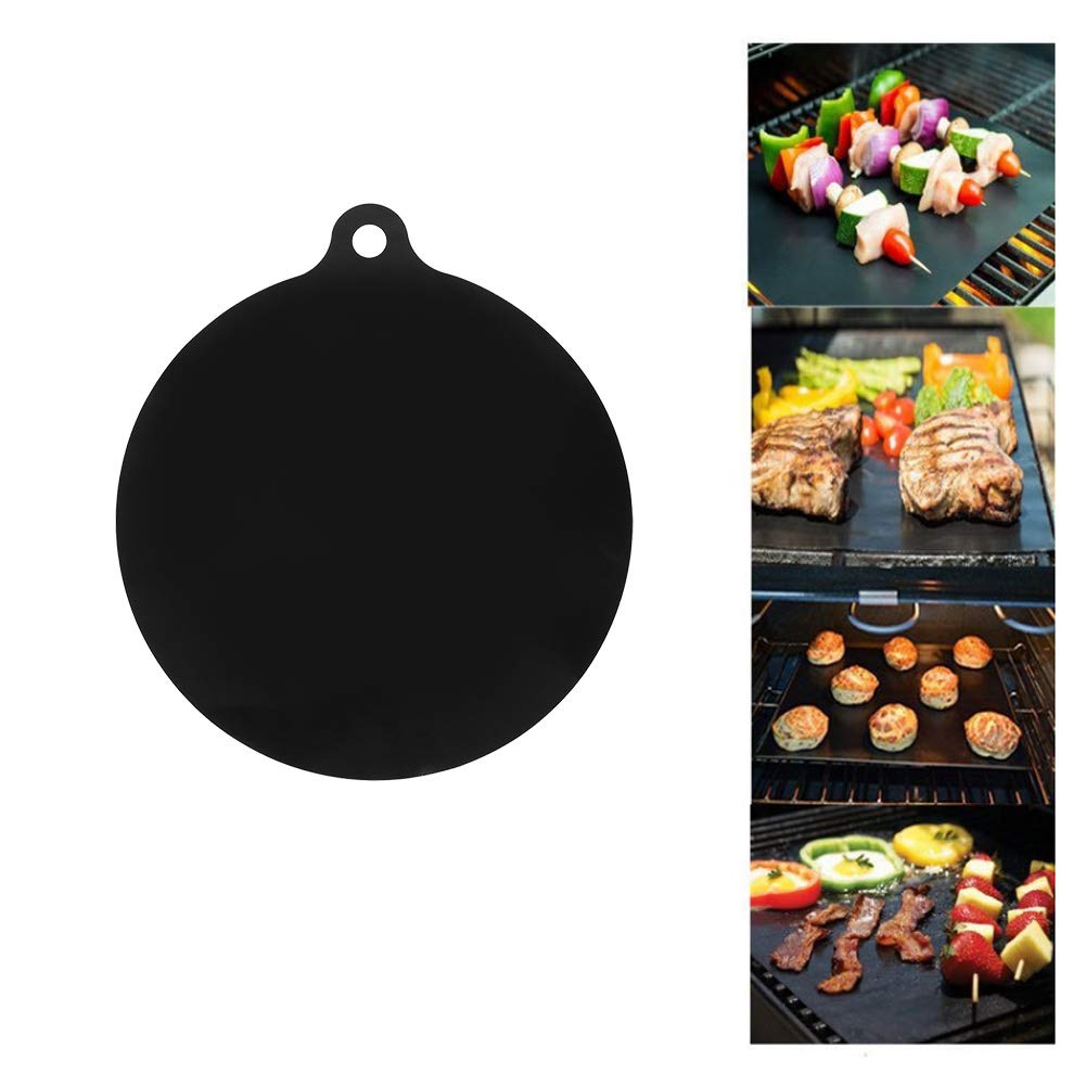 Heat Insulation Mat, Silicone Heat Insulated Pad, Anti-Slip Mat, for Air Fryer for Microwave(Round)