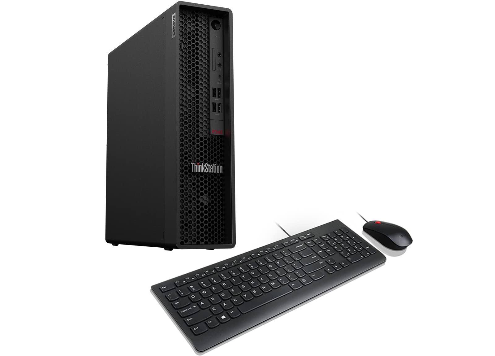 Lenovo ThinkStation P340 SFF Home & Business Mini Desktop (Intel i7-10700 8-Core, 32GB RAM, 2TB SATA SSD, T1000, USB 3.2, USB 3.1, Win 11 Pro) with MS 365 Personal, Hub