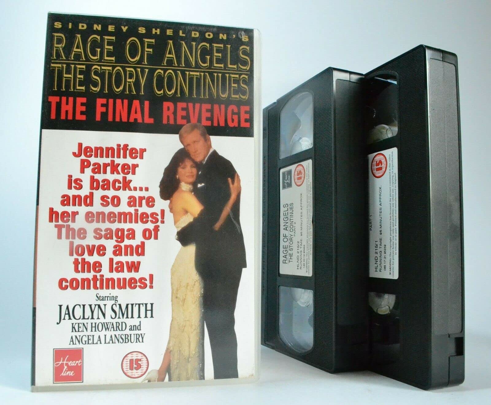 Rage Of Angels: The Story Continues [Final Revenge] Sidney Sheldon - Drama - VHS