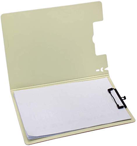 Siarth Clipboard with File Cover Writing Pad for School Office Stationery Holder Exam Pad A4 Letter Size Folder File Document Organizer Storage Pad