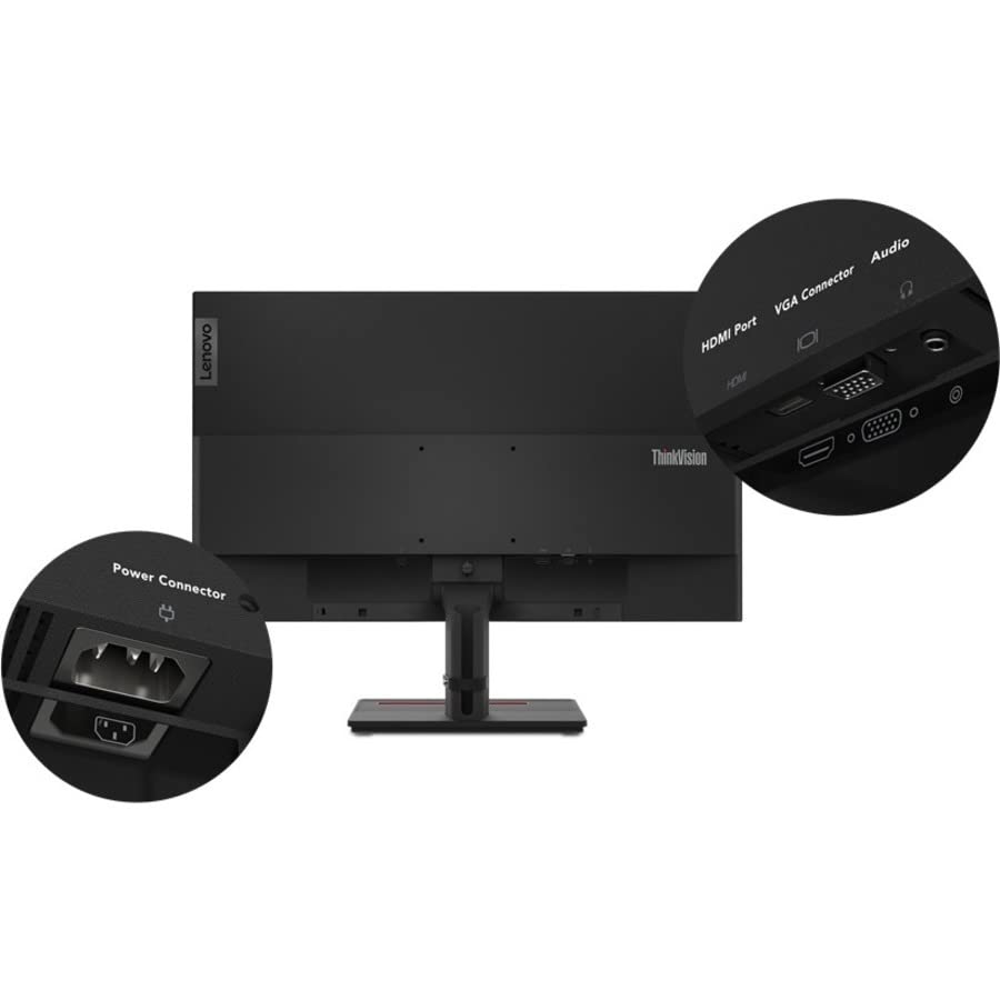 Lenovo ThinkVision S27e-20 27" Full HD WLED LCD Monitor - 16:9-27" Class - in-Plane Switching (IPS) Technology - 1920 x 1080-16.7 Million Colors - 250 Nit - 4 ms - 60 Hz Refresh Rate - H