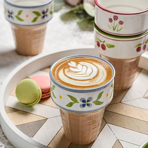 KALWEL,Dessert Bowls,Trifle Bowl,Ice Cream Bowls,Vasitos Para Postres,Mini Dessert Cup,Dessert Shooter Cups,240ml,Suitable For Desserts, Snacks, Salads, Puddings, Cocktails, Fruit Holiday Party