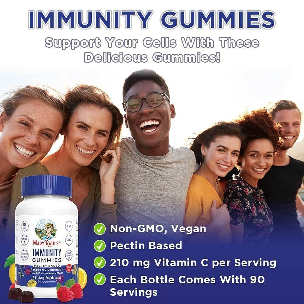 Elderberry Gummies for Immune Support (Sugar Free) & Kids Multivitamin Bundle | Powerful Blend of Zinc, Elderberry, Vitamin C, Vitamin D, and Echinacea for Kids & Adults | Immune Support for Kids