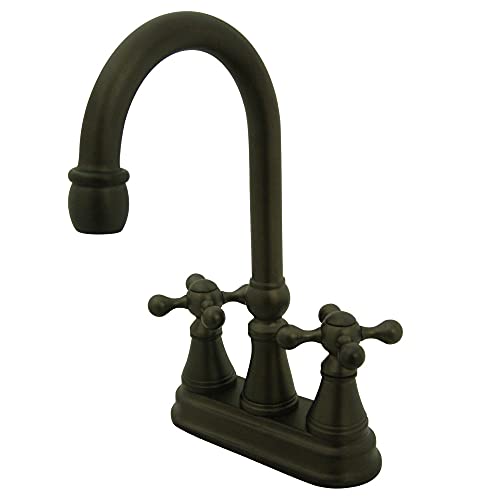 Kingston Brass KS2495KX Governor Bar Faucet, 5", Oil-Rubbed Bronze