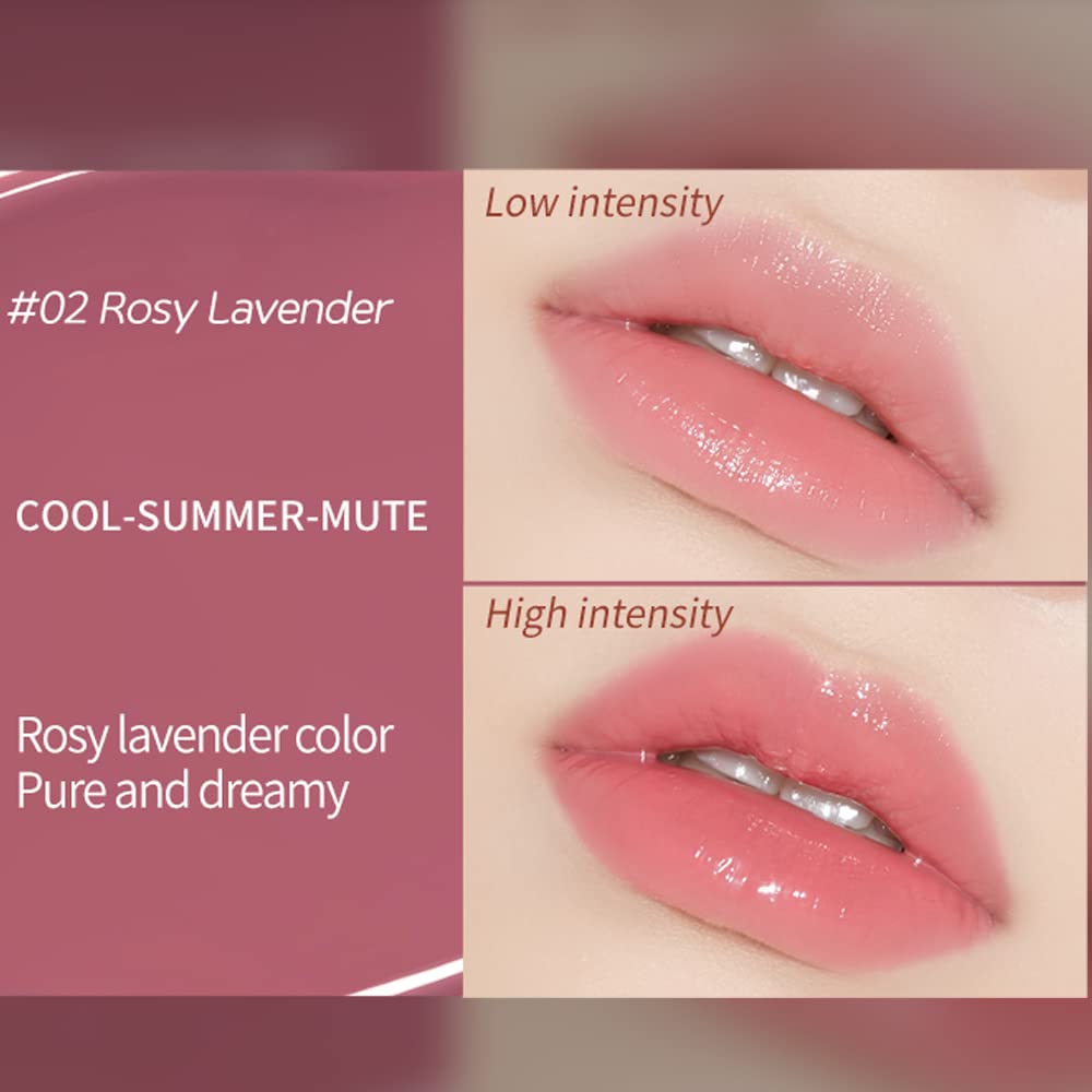 ETUDE Official Syrup Glossy Balm Lipstick Rosy Lavender 2.5 Grams (x1)
