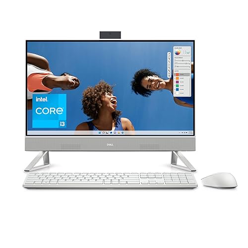 Dell Inspiron 7000-Series All-in-One Desktop,with Microsoft Office Lifetime License, 27" FHD Touchscreen, 10-Core i7-1355U, 32GB RAM, 4TB SSD, GeForce MX550,WiFi 6E, Keyboard & Mouse, Windows 11 Pro