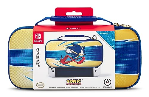 PowerA Protection Case for Nintendo Switch - OLED Model, Nintendo Switch and Nintendo Switch Lite - Sonic Peel Out