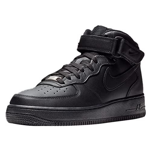 Nike Air Force 1 Mid '07 Men's Shoes Size- 13 Black/Black