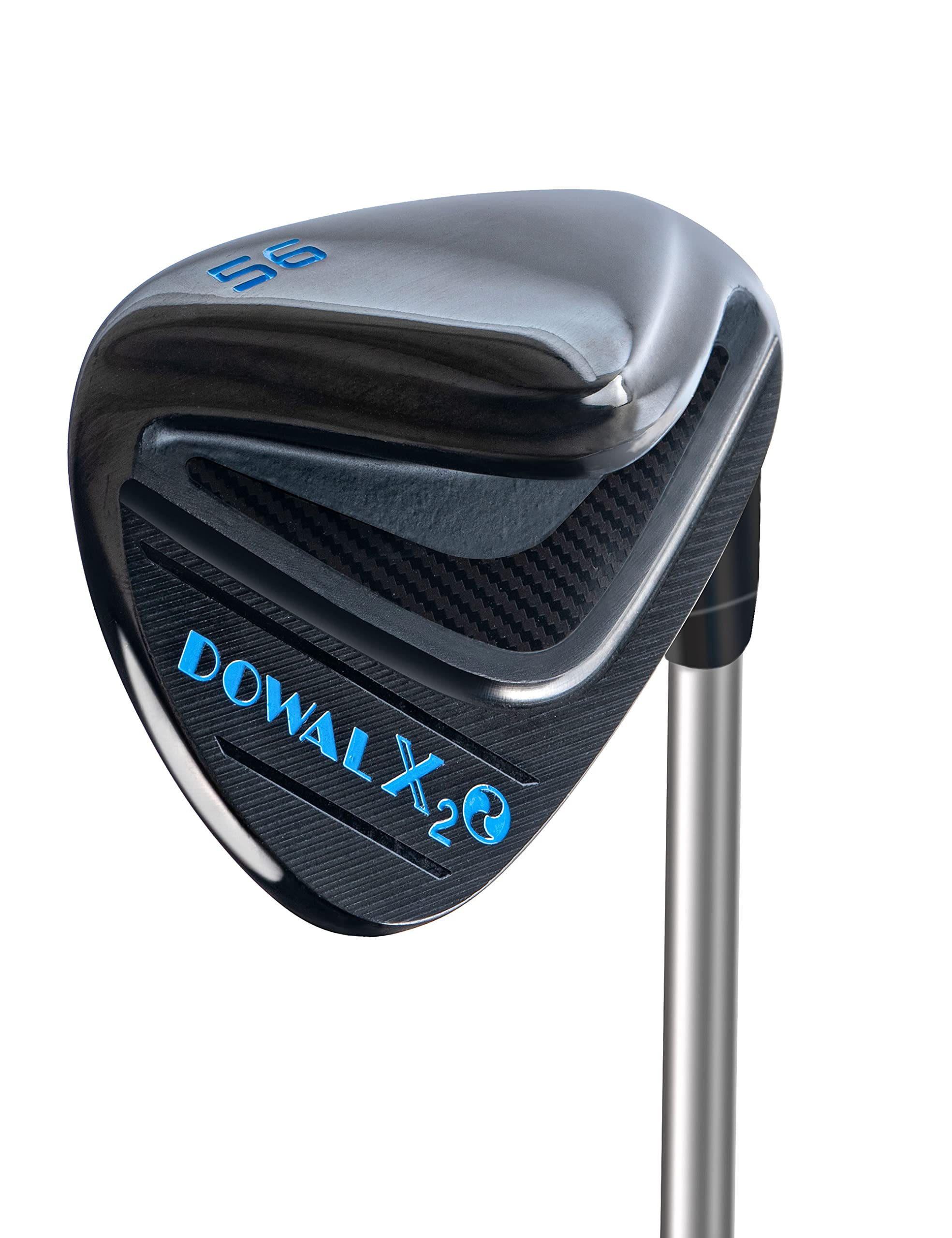 DOWAL X20 Golf Wedge for Men Right Handed, 100% CNC Milled Face Golf Sand Wedge for High Spin, 56 58 60 Degree Golf Wedge Set