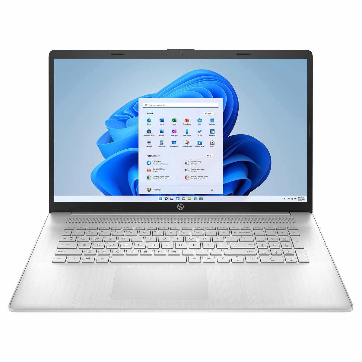 HP 2022 High Performance Business Laptop - 17.3" FHD IPS - 12th Intel Core i5-1235U 10-Core - Iris Xe Graphics - 16GB DDR4-512GB SSD - USB-C - Backlit Keyboard- Windows 11 Pro w/RATZK 32GB USB